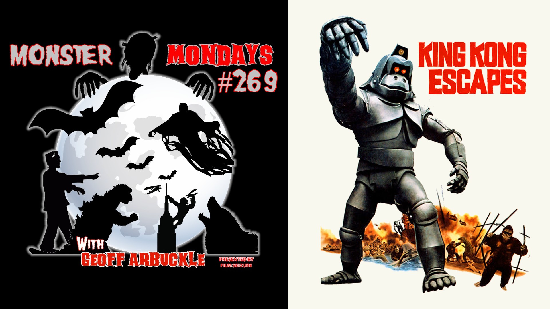 Monster Mondays #269 – King Kong Escapes – Film Seizure Podcast