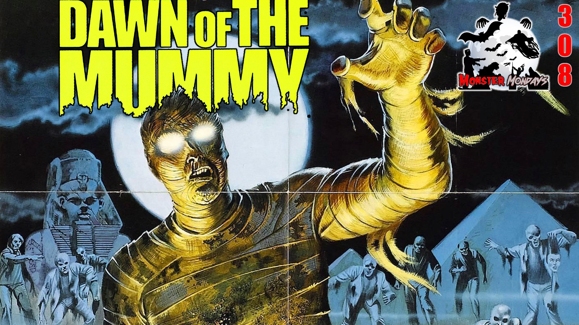 Monster Mondays #308 – Dawn of the Mummy – Film Seizure Podcast
