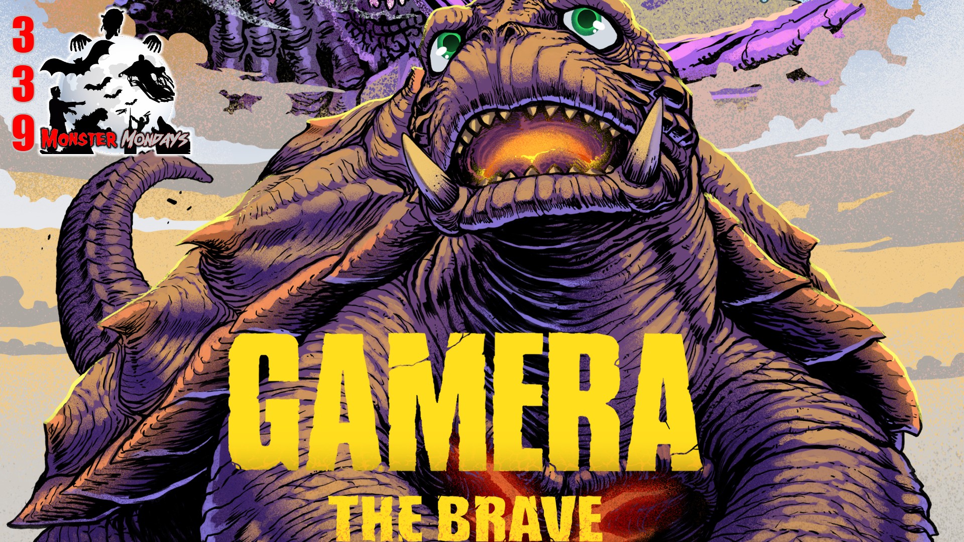 Monster Mondays #339 – Gamera the Brave – Film Seizure Podcast